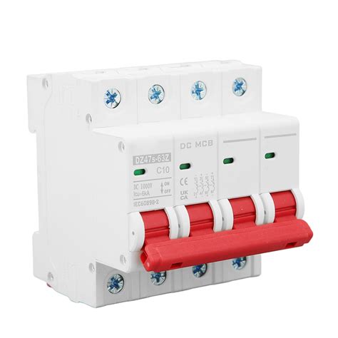P Mini Circuit Breaker A Breaking Ability Small DC Circuit Breaker For Solar PV System