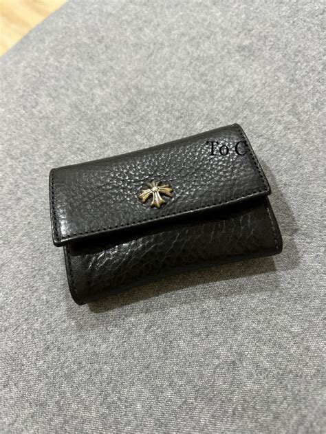 全新 克羅心 Chrome Hearts 卡夾 錢包 名牌精品 精品包與皮夾在旋轉拍賣