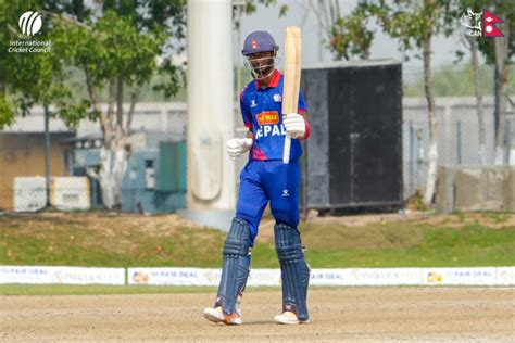 Nepal U19 Post 353 Runs Against Iran U19 After Dev Khanals Blistering