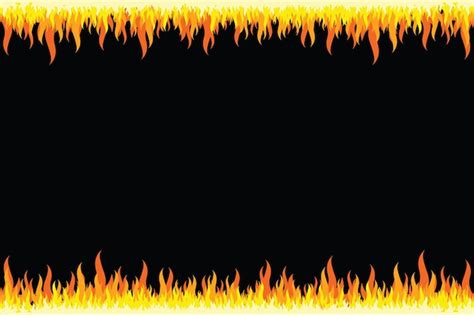 Flames Frame Vectors And Illustrations For Free Download Freepik