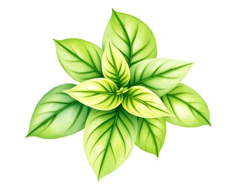 Botanical Green Leaf Arrangement Free Download Ai Scribbles