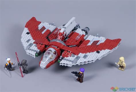 Lego 75362 Ahsokas T 6 Jedi Shuttle Review Brickset
