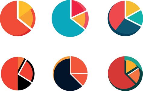 5 Section Pie Chart Vector Art Icons And Graphics For Free Download