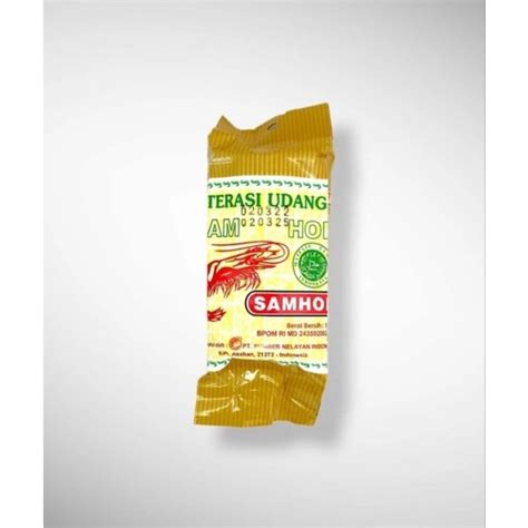 Jual Samhok Terasi Udang Medan 140 Gr Shopee Indonesia