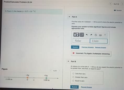 solved predict calculate problem 20 34 8 of 10 a review in