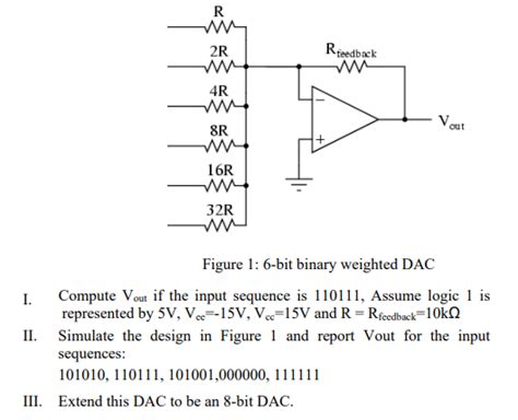 Solved The Circuit Shown In Figure 1 Is For A 6 Bit