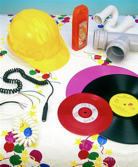 Plastic Objects Photograph By Martyn F Chillmaidscience Photo Library