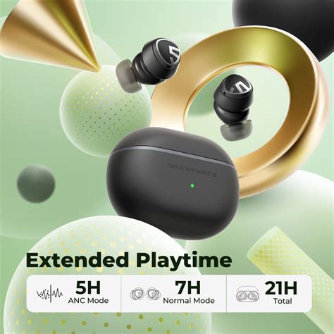 SoundPeats Mini Pro Hybrid Wireless Earbuds – Black