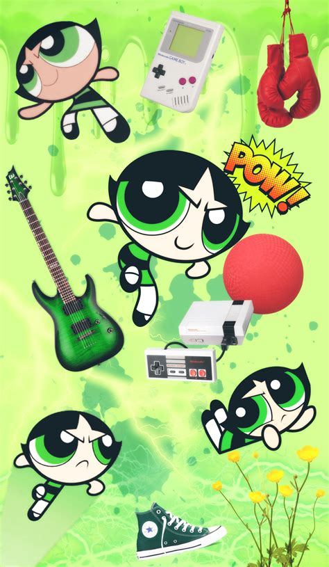 Buttercup Aesthetic Wallpapers · 60 Backgrounds 💚👊⚡