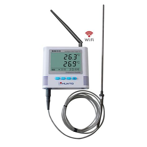 White Color Wifi Temperature And Humidity Data Logging Sensor Oem Odm
