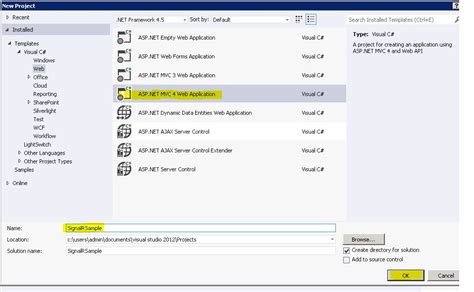 Simple Drawing In SignalR Using Visual Studio
