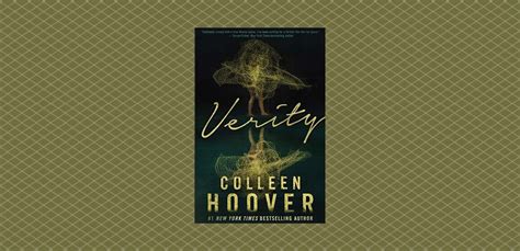 Verity Book Review A Romantic Thriller By Colleen Hoover Marian Krick