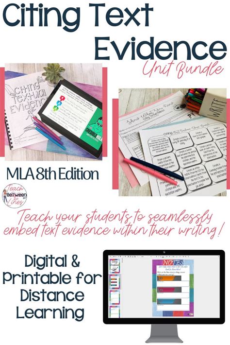Citing Text Evidence Bundle And Citing Evidence Game Distance Learning