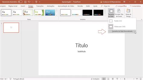 Apresentações básicas Como fazer um slide simples