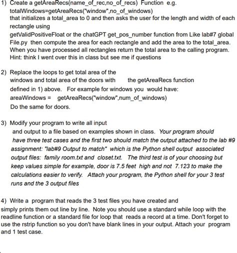 Solved Help Making Python Code More Modular With Function