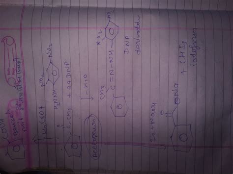 An Organic Compound A With Molecular Formula C H O Forms An Orange Red Precipitate With