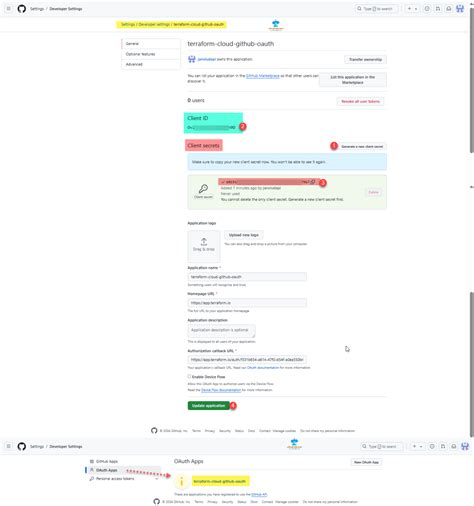 github repository integration with terraform cloud to deploy and manage