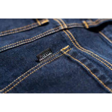 Icon Blue Uparmor Jean 2821 1398 Dennis Kirk