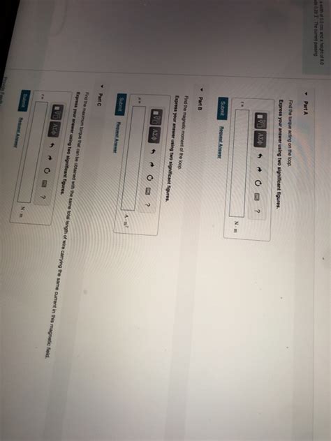 Solved Item 3 The Plane Of A Rectangular Loop Of Wire With A