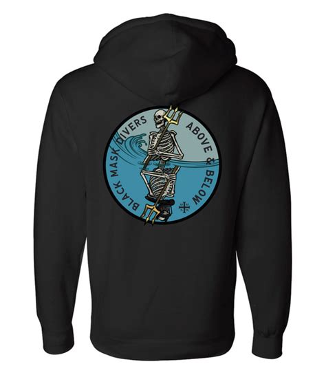 Diver Hoodies Black Mask Divers