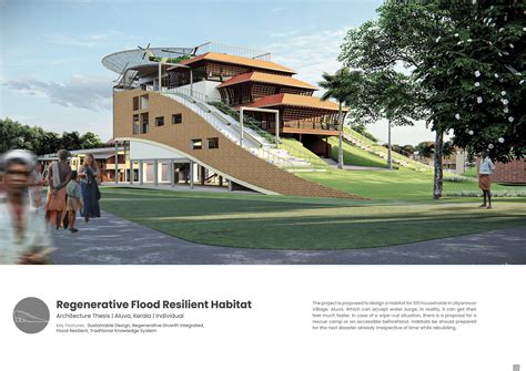 Regenerative Flood Resilient Habitat Kerala Behance