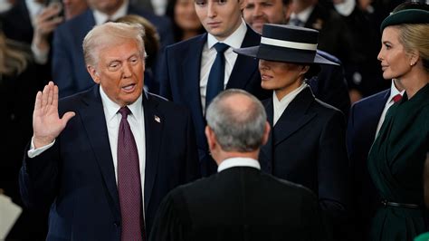 Donald Trump Jura Su Cargo Como Presidente Número 47 De Estados Unidos