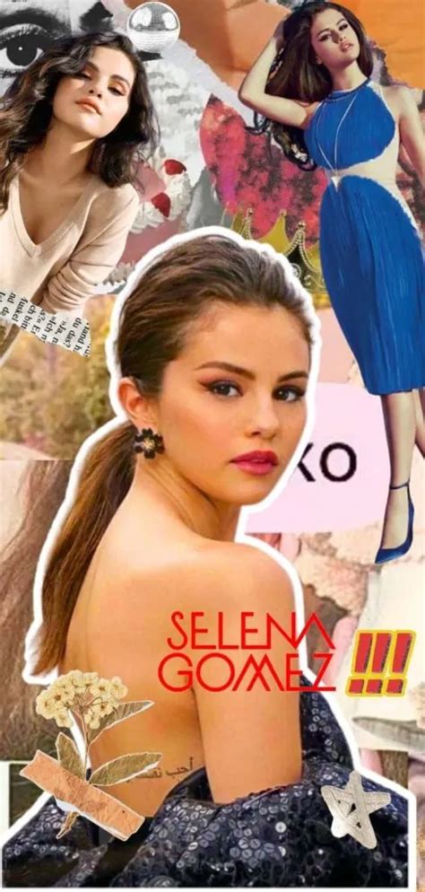 🆓 *Free download*15 Selena Gomez collage & wallpaper🦭💖👇