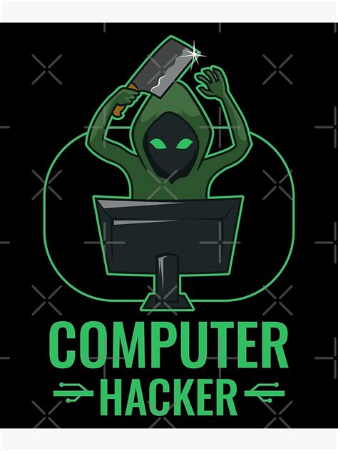 Hacking Code Cybersecurity Computer Hacker Poster For Sale By Fy83