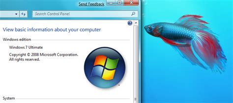 Windows 7 Beta Desktop