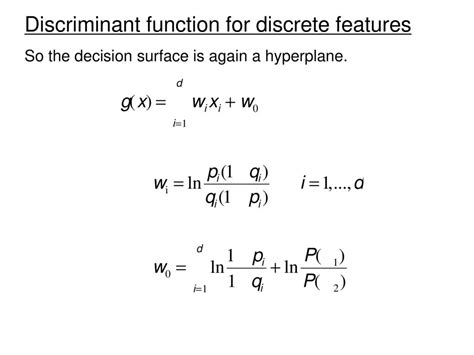 Lecture 2 Bayesian Decision Theory Ppt Download