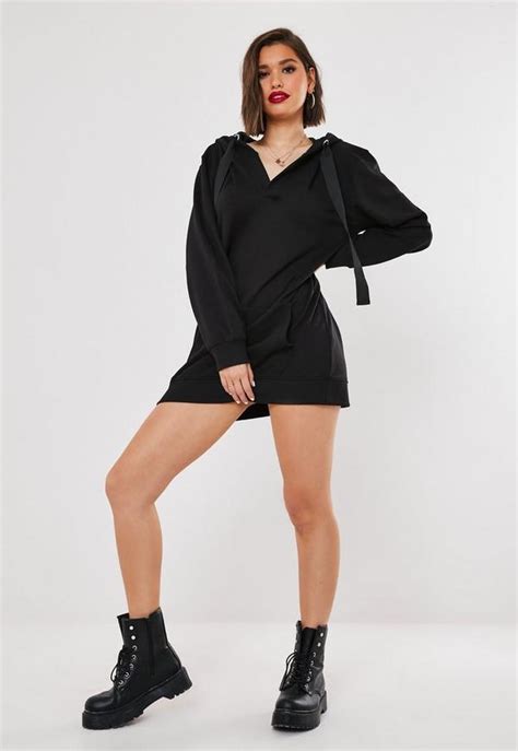 Hooded Sweater Dress