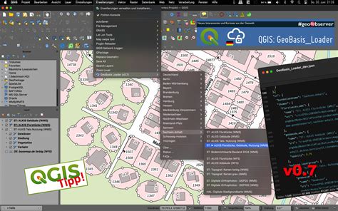 QGIS Plugin GeoBasis Loader GBL GeoObserver