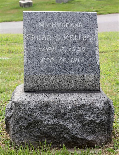 Edgar Clarence Kellogg Sr 1850 1917 Find A Grave Memorial