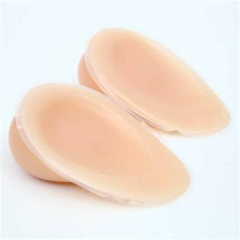 Self Adhesive Saggy Silicone Breast Forms Fake Boobs