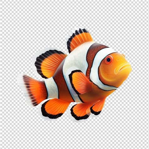 Aquarela De Peixe Clipart Psd Premium