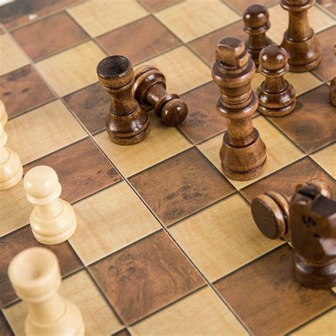 Bv 3 In 1 Exquisite Chess Set Black Wooden Travel Chess Sets For Chess