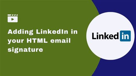 Linkedin Button For Email Signature How To Add A Linkedin Button To