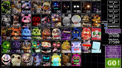 All Max Mode Ultra Custom Night Youtube
