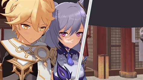 Keqing Is Pregnant Aether X Keqing Genshin Impact Youtube