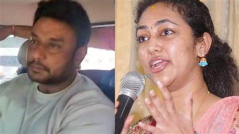 Despite Issues With Darshan Over Pavithra Gowdas Link Wife Vijayalakshmi Finally Meets Hubby