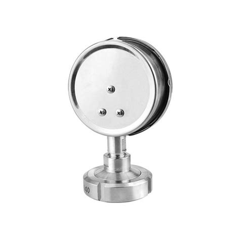 Sanitary Stainless Steel DIN Union Diaphragm Manometer From China Manufacturer NEW TEK
