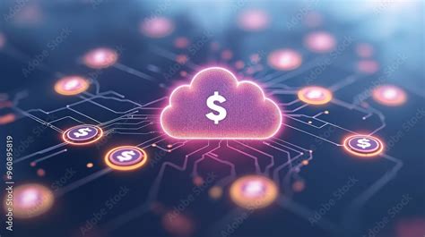 flowchart illustrating pathways to cost efficiency in cloud computing