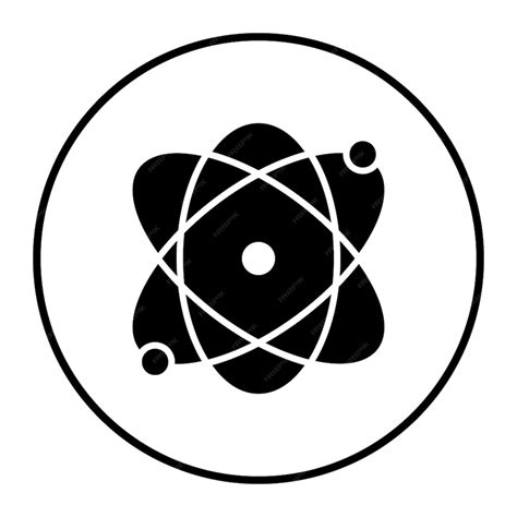 Premium Vector Atom Vector Illustration