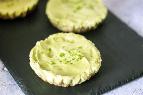 Mini Avocado Key Lime Pies Vegan Sneaky Veg