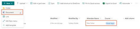 Create Automated Attendee Certificates Using Power Automate Powering