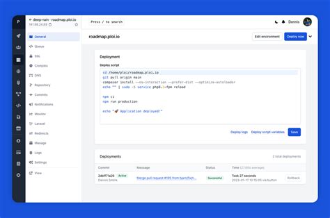 Ploi Server Management Tool Made With Laravel