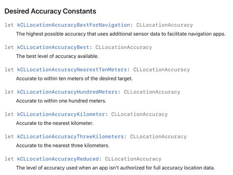 Ios Customizing Location Manager