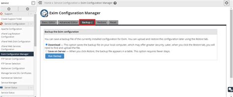 How To Backup Your Exim Configuration Web Hosting Forum Review