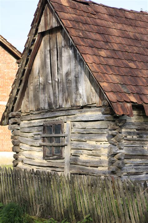 Free Images Wood House Roof Building Barn Home Hut Shack
