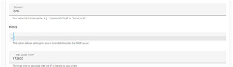 DHCP Server Config Third Party Integrations Home Assistant Community